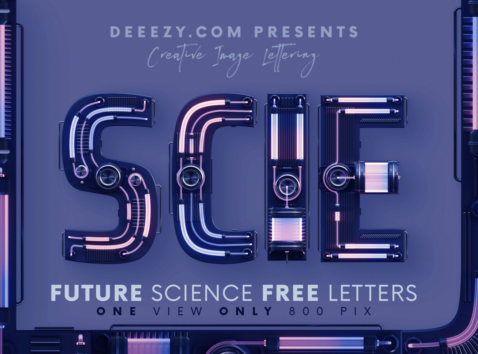 Future Science - Free 3D Lettering by CruzineDesign on Dribbble