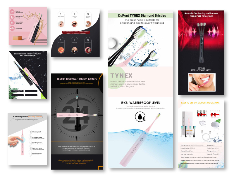 Product Listing Design by Muhammad Shahdat Hossain on Dribbble