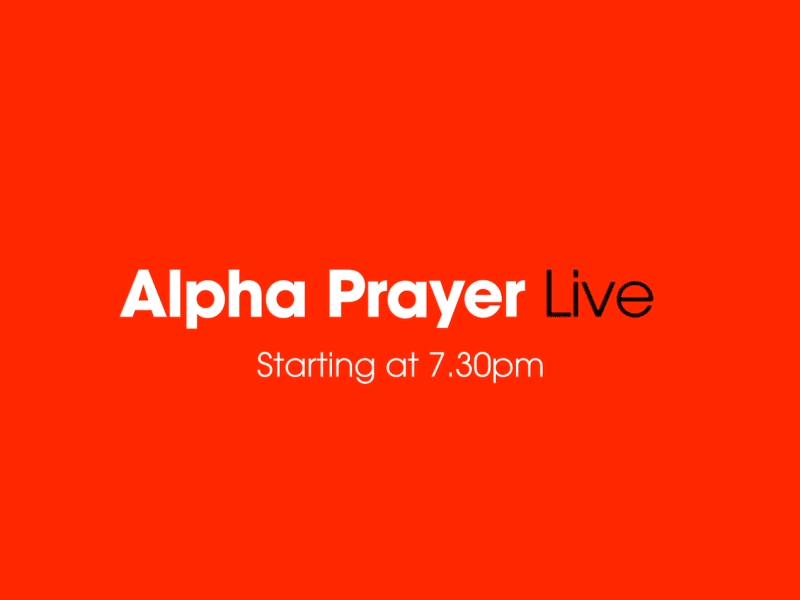 Alpha Prayer Live by Peter Henderson on Dribbble