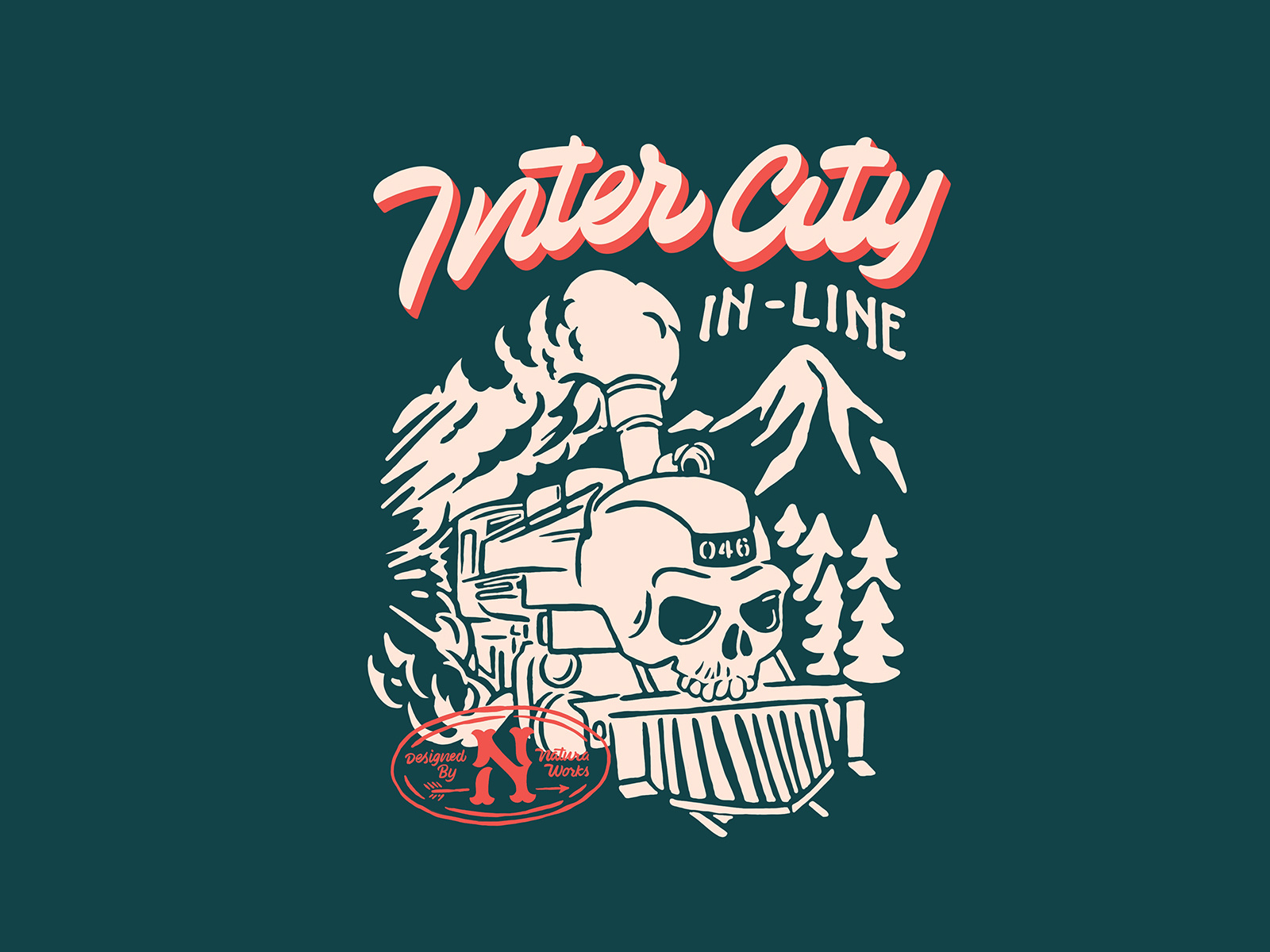 Skull Train by Wisnukoro Anggriawan on Dribbble