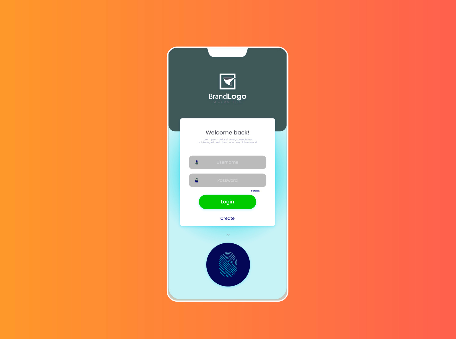 Simple Login screens ! by Alec Luna on Dribbble Simple Login screens ! by Alec Luna on Dribbble