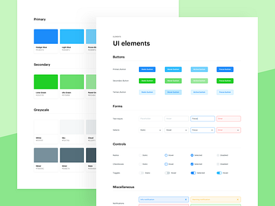 Heavyweight – Project Style Guide by Heavyweight on Dribbble