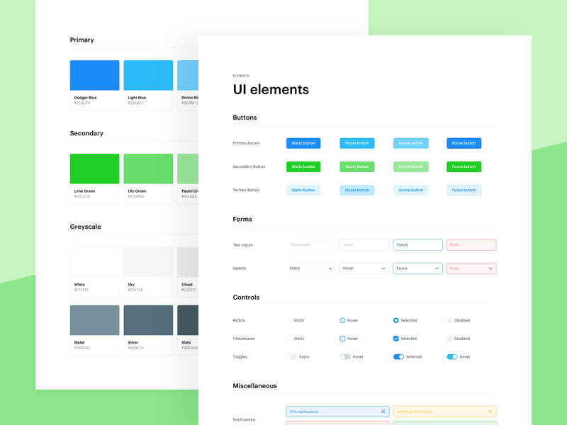 Heavyweight – Project Style Guide by Heavyweight on Dribbble