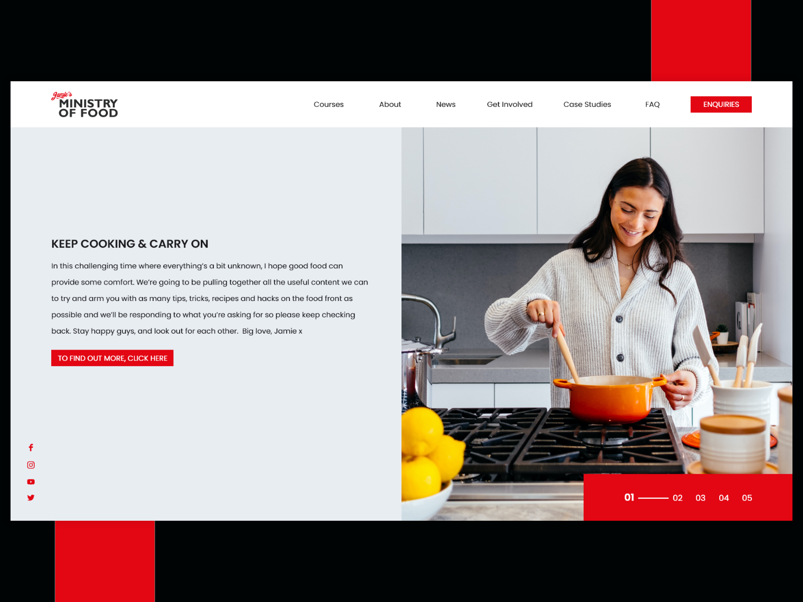 Jamie's kitchen by Sunpreet Kaur on Dribbble