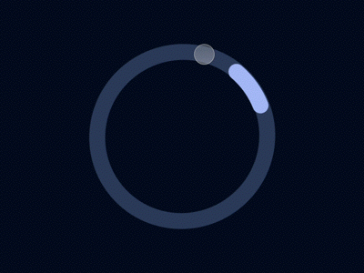 Circular Progress Bar by Sammi on Dribbble
