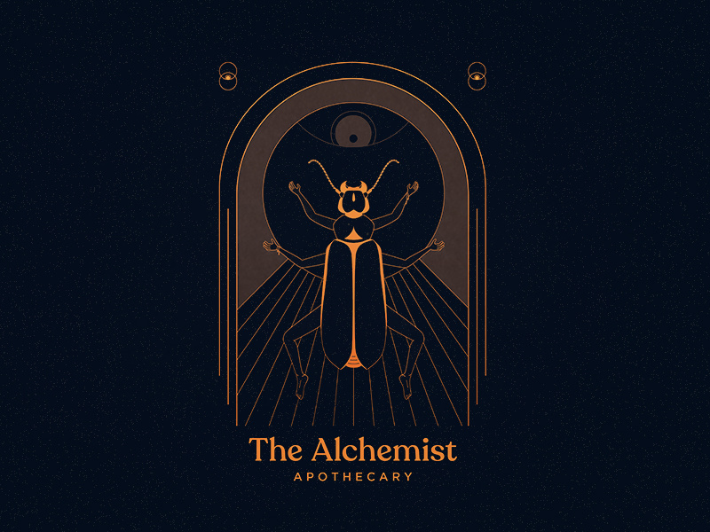 The Alchemist - Identity by Adrien Vande Casteele on Dribbble