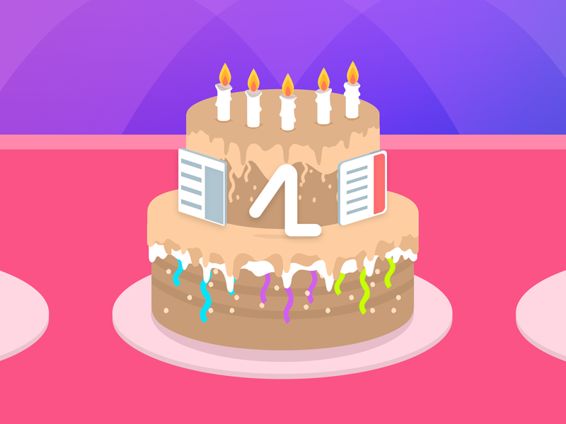Happy Birthday Action Launcher by Max Patchs on Dribbble