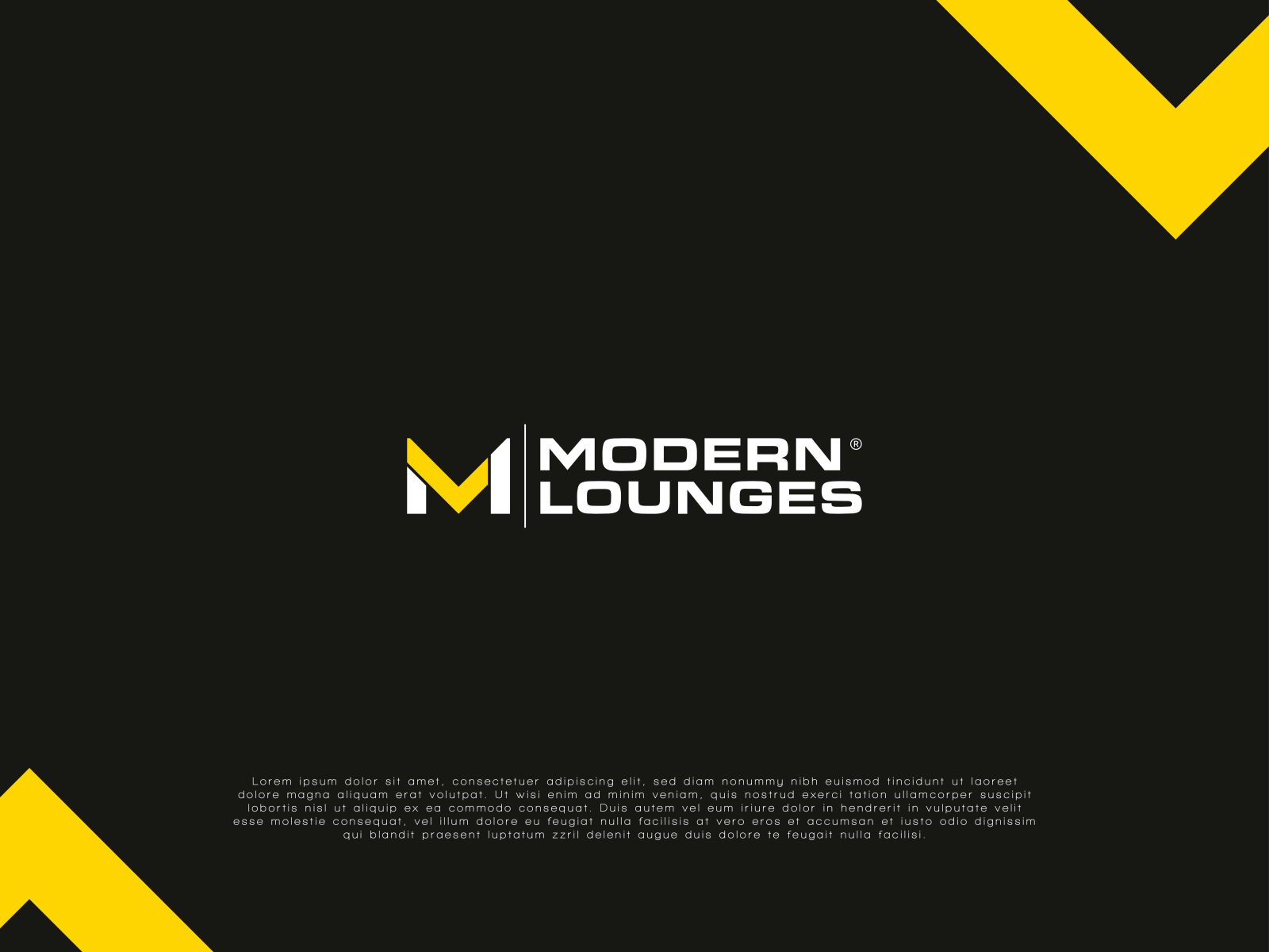 Modern Lounges Branding by Royal Advertisers on Dribbble