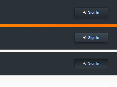 Sign In Button (All Stages, 100% CSS) by Ryan Johnson on Dribbble