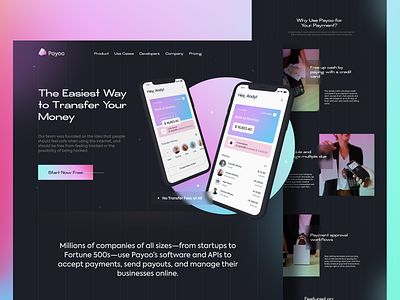 Payoo Landing Page by Herdetya Priambodo for Plainthing Studio on Dribbble