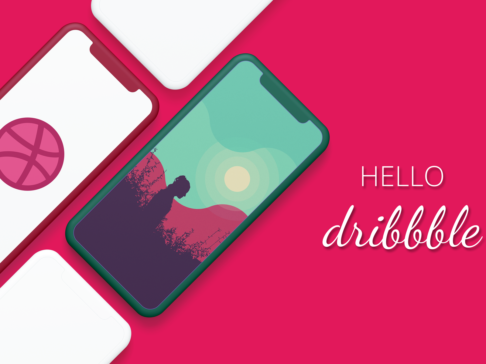Hello dribbble by Anil kumar on Dribbble