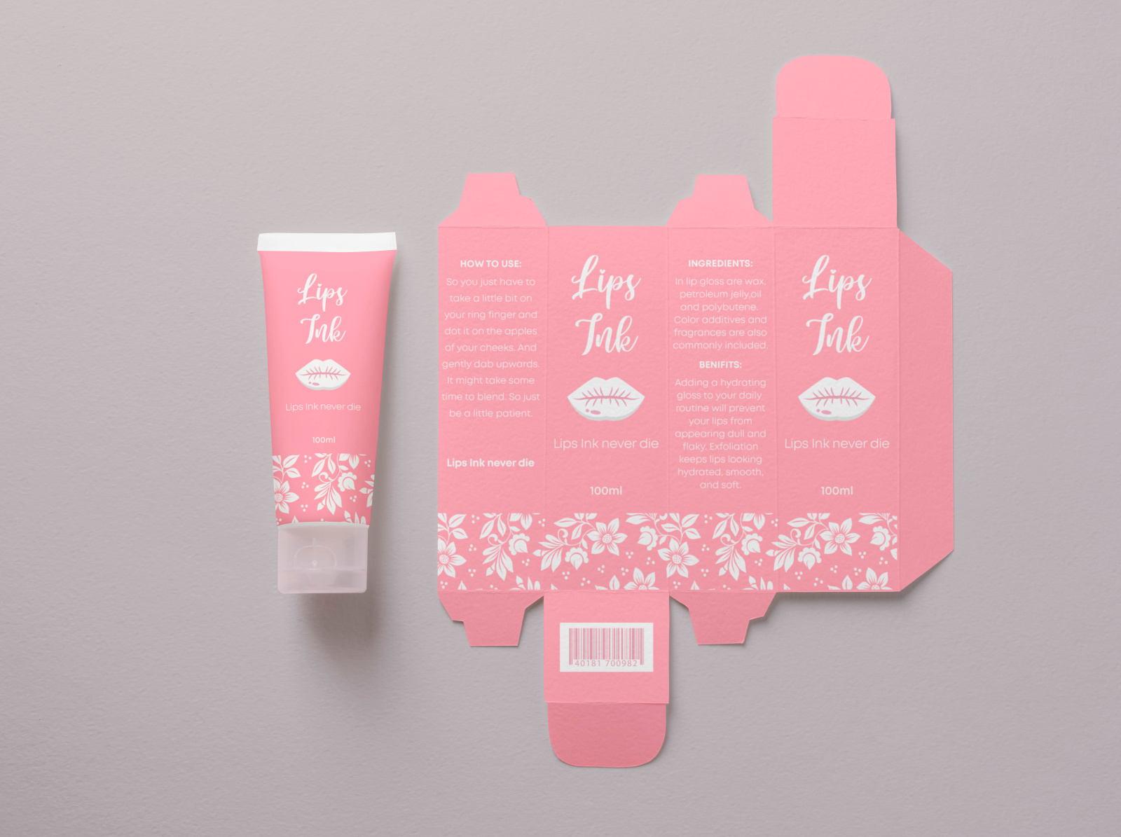 Cosmetic packaging design by umair asghar on Dribbble