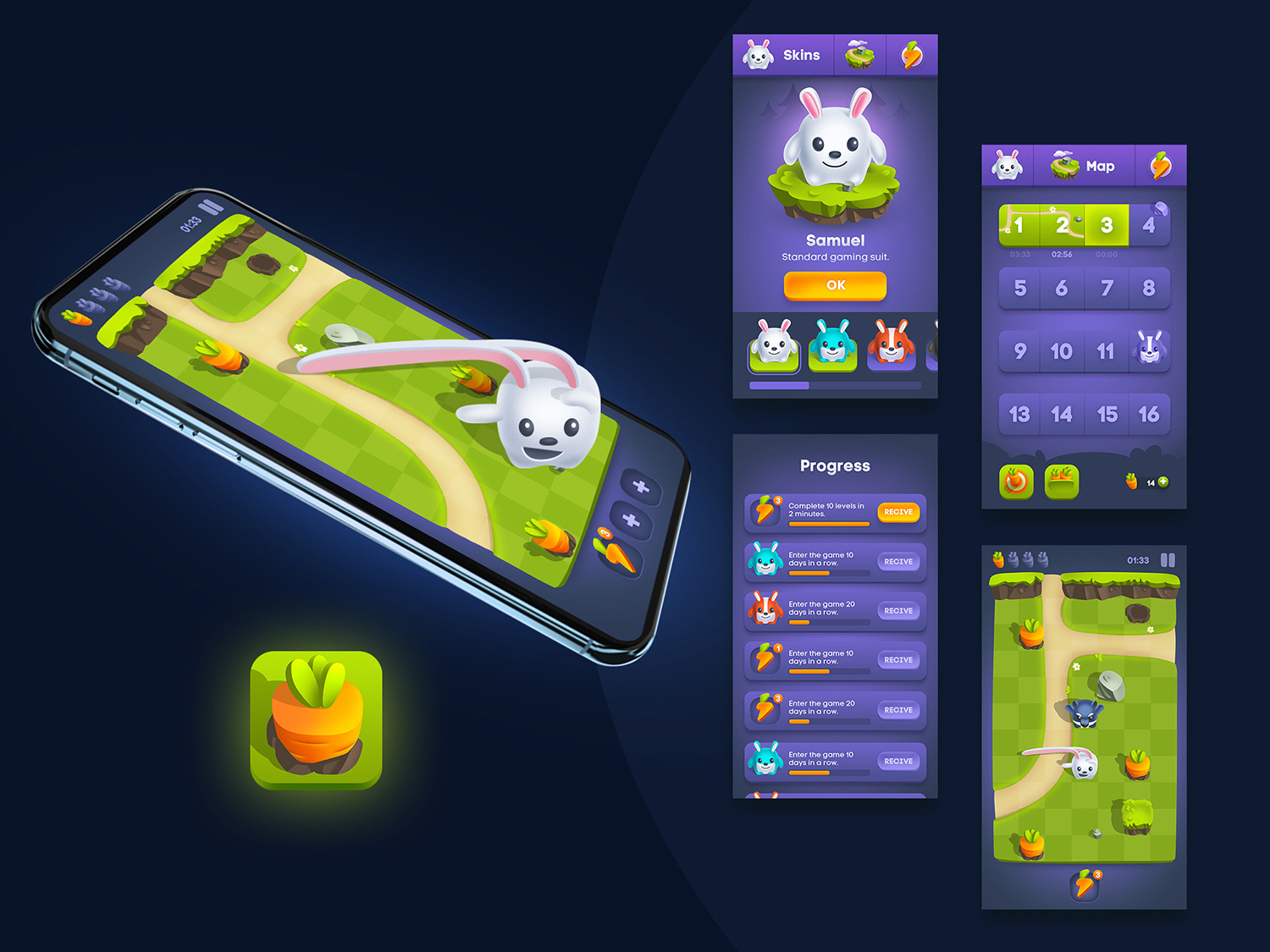 Rabbit by Egor Mironov on Dribbble