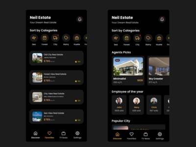 Real Estate UI UX Design by Neil Christian on Dribbble