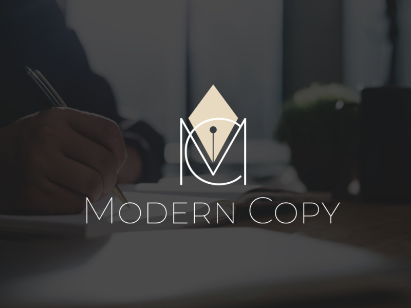 Modern Copy Minimalist Logo Concept by Sajid Ahmed on Dribbble