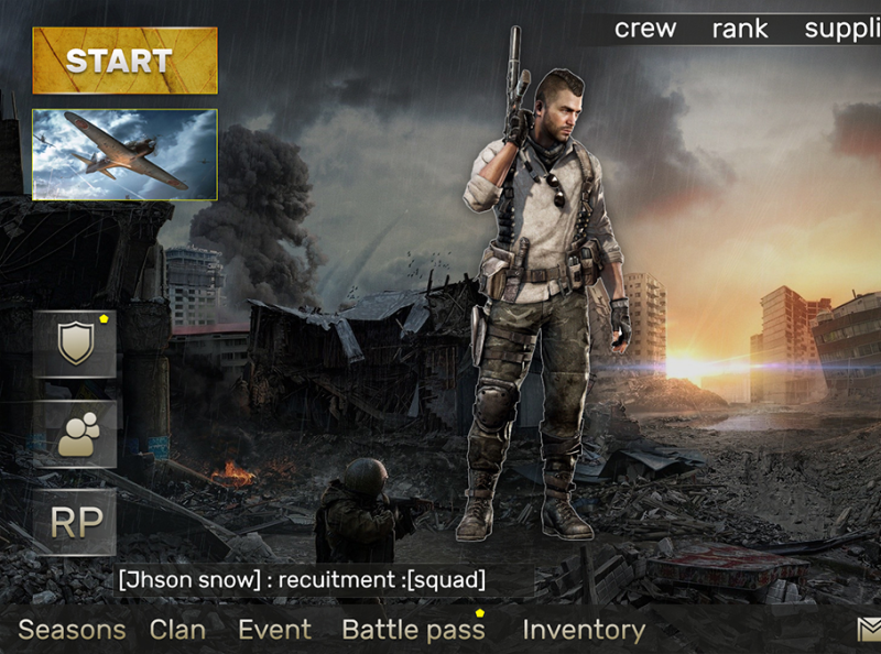 FPS GAME UI TEMPLATE by khizar hayat on Dribbble