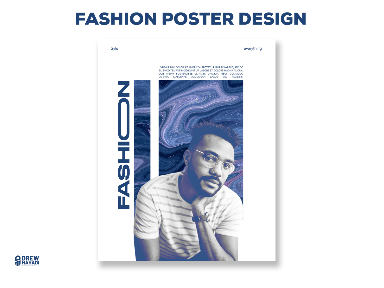 Fashion Poster design by Mahadi hasan on Dribbble