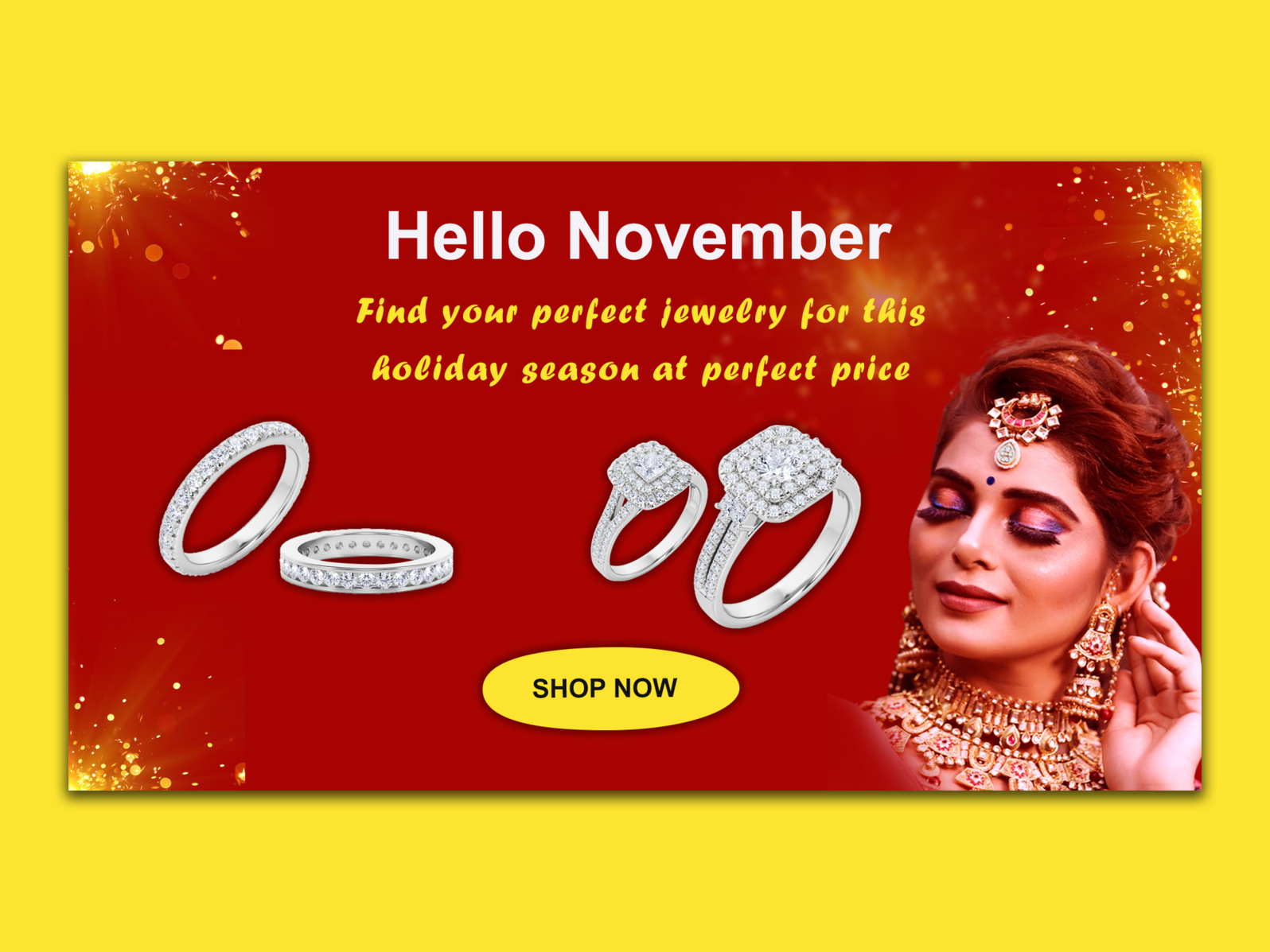 JEWELLERY BANNER DESIGN by ROYAL IT LAB on Dribbble