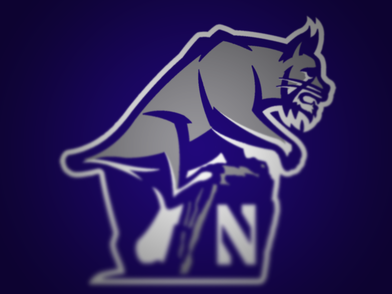 Northwestern Wildcats Football Logo