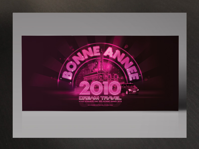 Carte Voeux Dreamtravel by Ldi Services on Dribbble