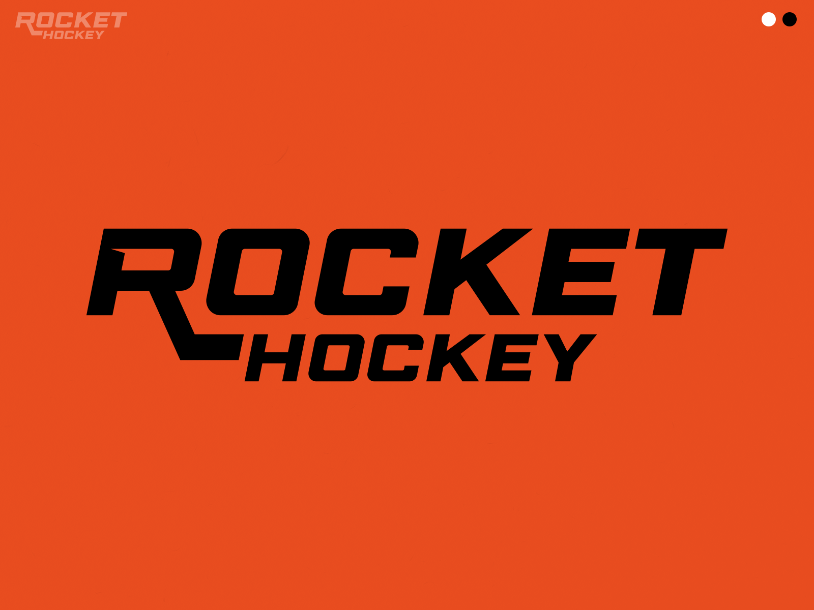 Rocket Hockey Main Logo by Evan Erpenbeck on Dribbble
