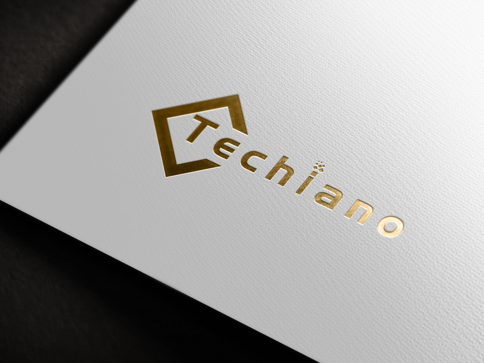 tech logo. by Hasibul Hossain on Dribbble