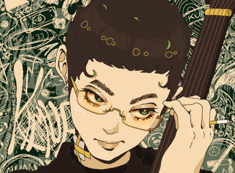 yukio, blue spring (movie) by Myo on Dribbble