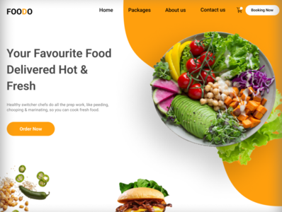 FOODO by Ambreen Ashraf on Dribbble