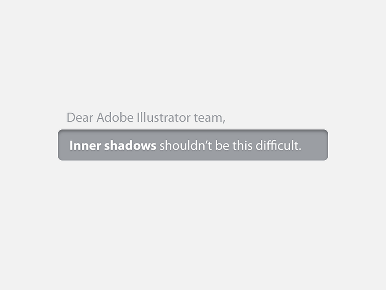 Illustrator Inner shadows by James Bryant on Dribbble