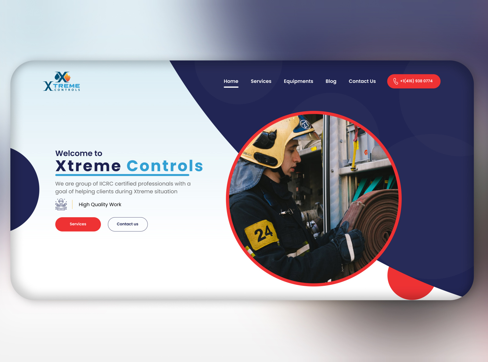 Service Website by khubaib k shahid on Dribbble