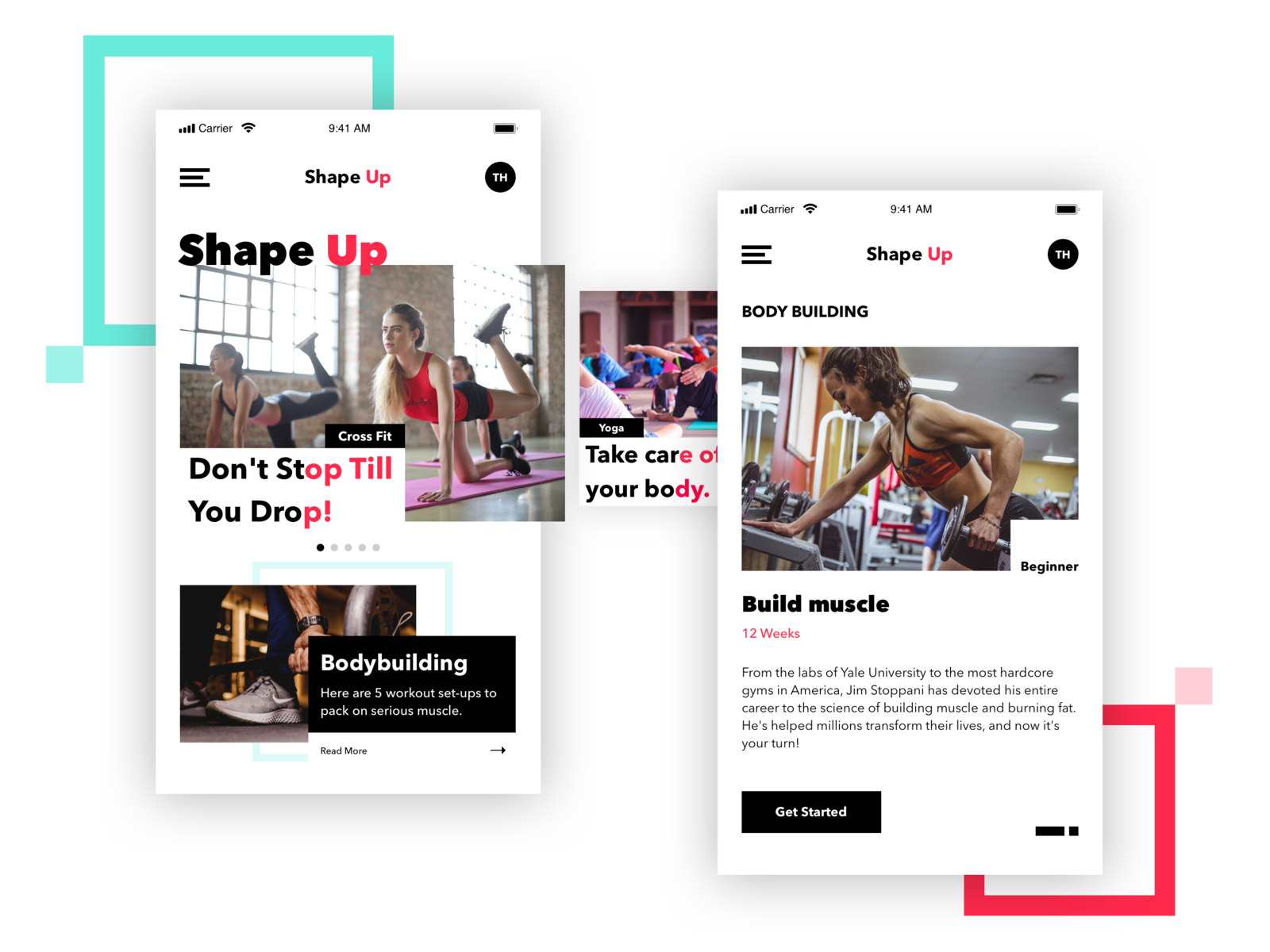 Shape UP by Hela on Dribbble