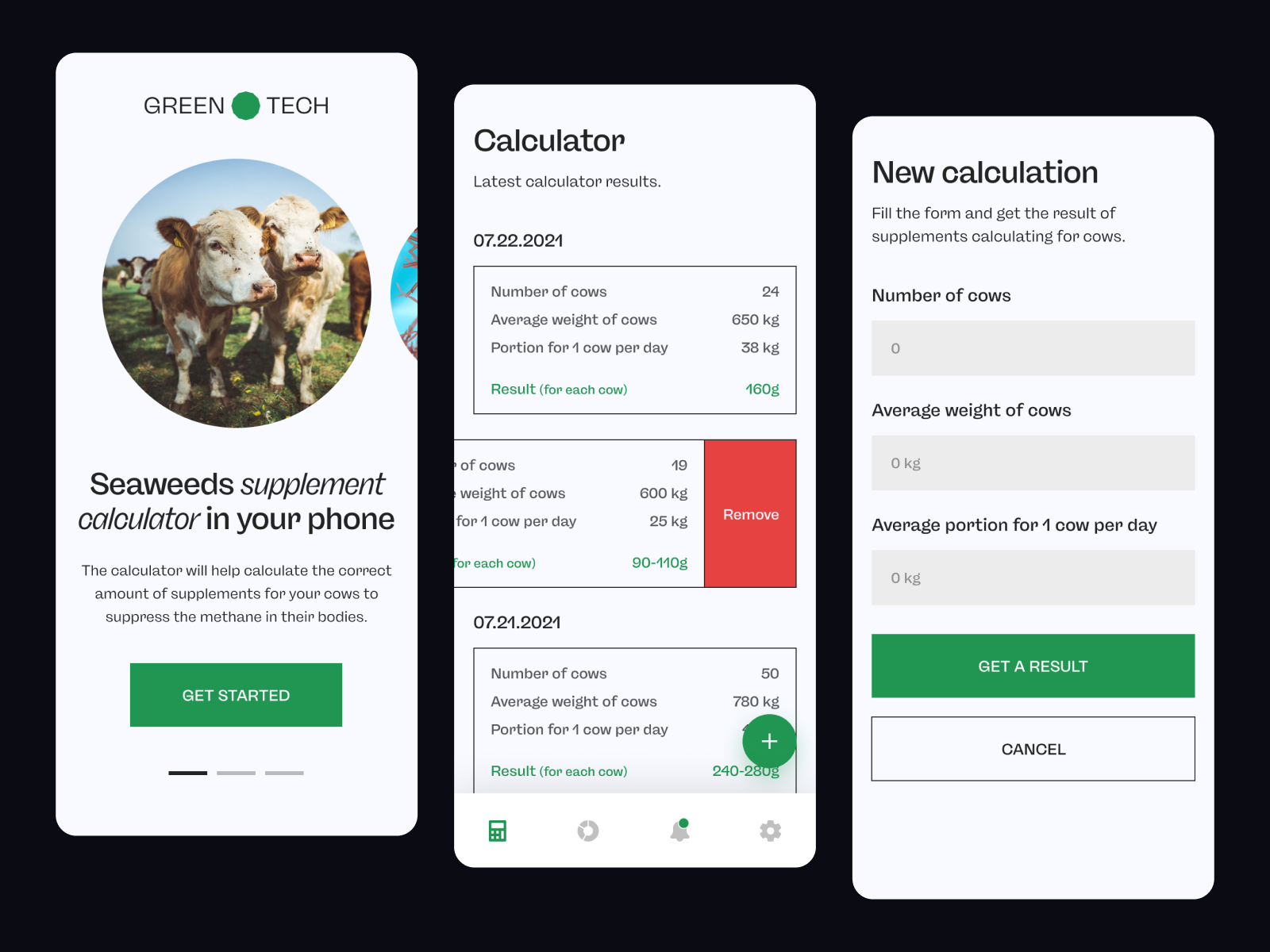 GREEN TECH (Mobile App) by Alex Tkachev on Dribbble