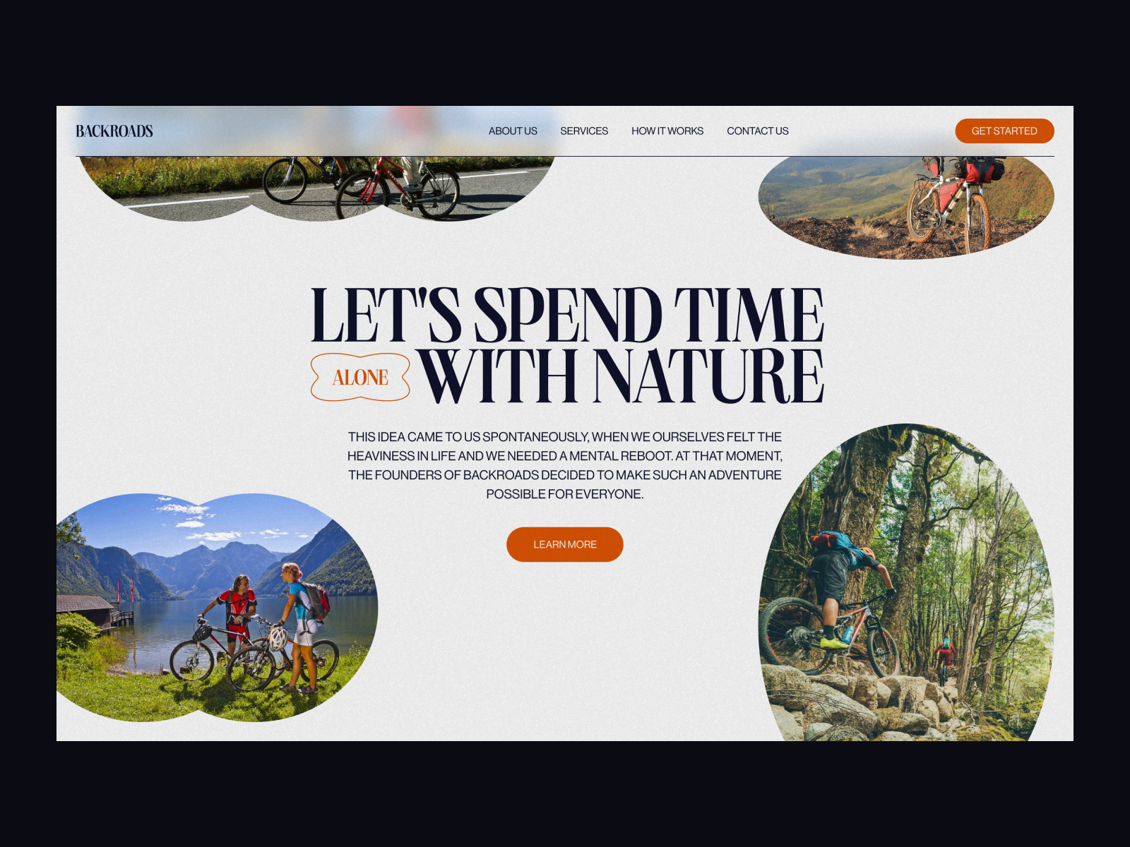 BACKROADS Website 002 by Alex Tkachev on Dribbble