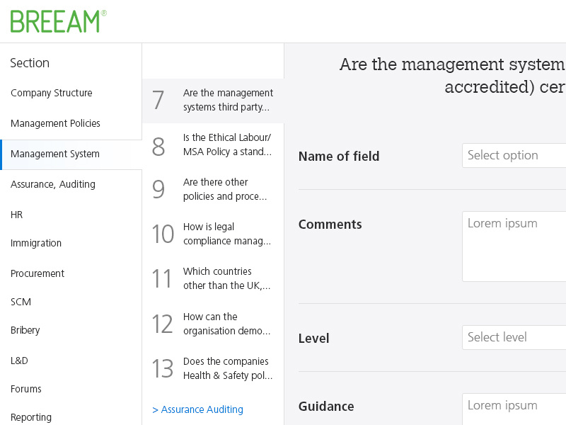 Multi level sidebar by Shahid on Dribbble