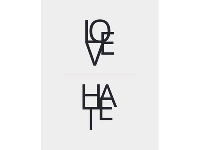 Fine line between... by Shahid on Dribbble