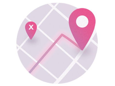 Different Address - icon by Vitor Fernandes Góes on Dribbble