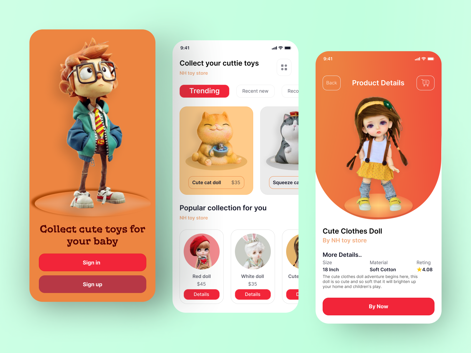 Kids Toy Store Mobile App by Najmul Hasan on Dribbble