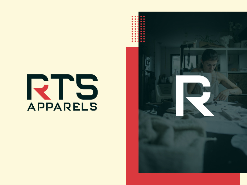 RTS Apparels 02 by Bloom Design ♥ Logo & Brand Guideline Expert on Dribbble