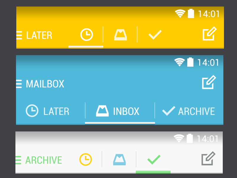 Let's use More Android UI Patterns for Mailbox by Sviatoslav Didukh 🇺🇦 ...