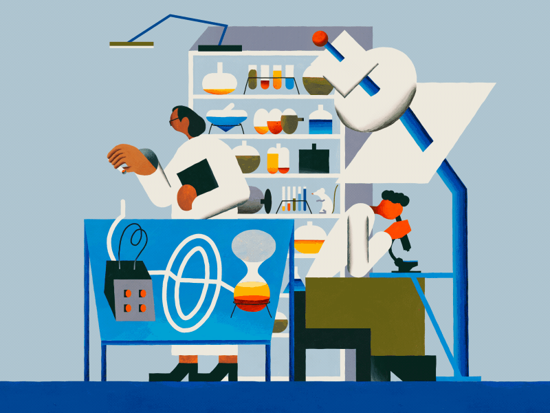 Laboratory by Eduards Balodis on Dribbble