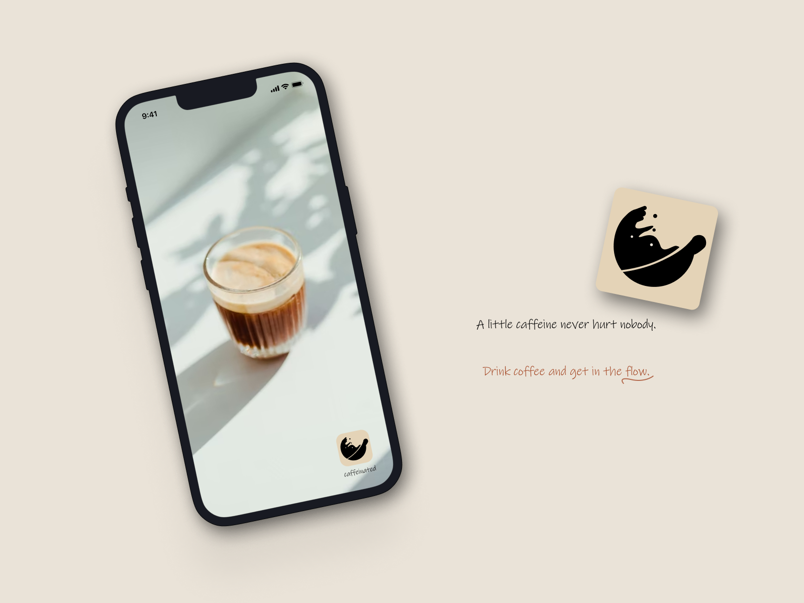 #4 Daily UI-Coffee app icon-concept by Iuliana on Dribbble