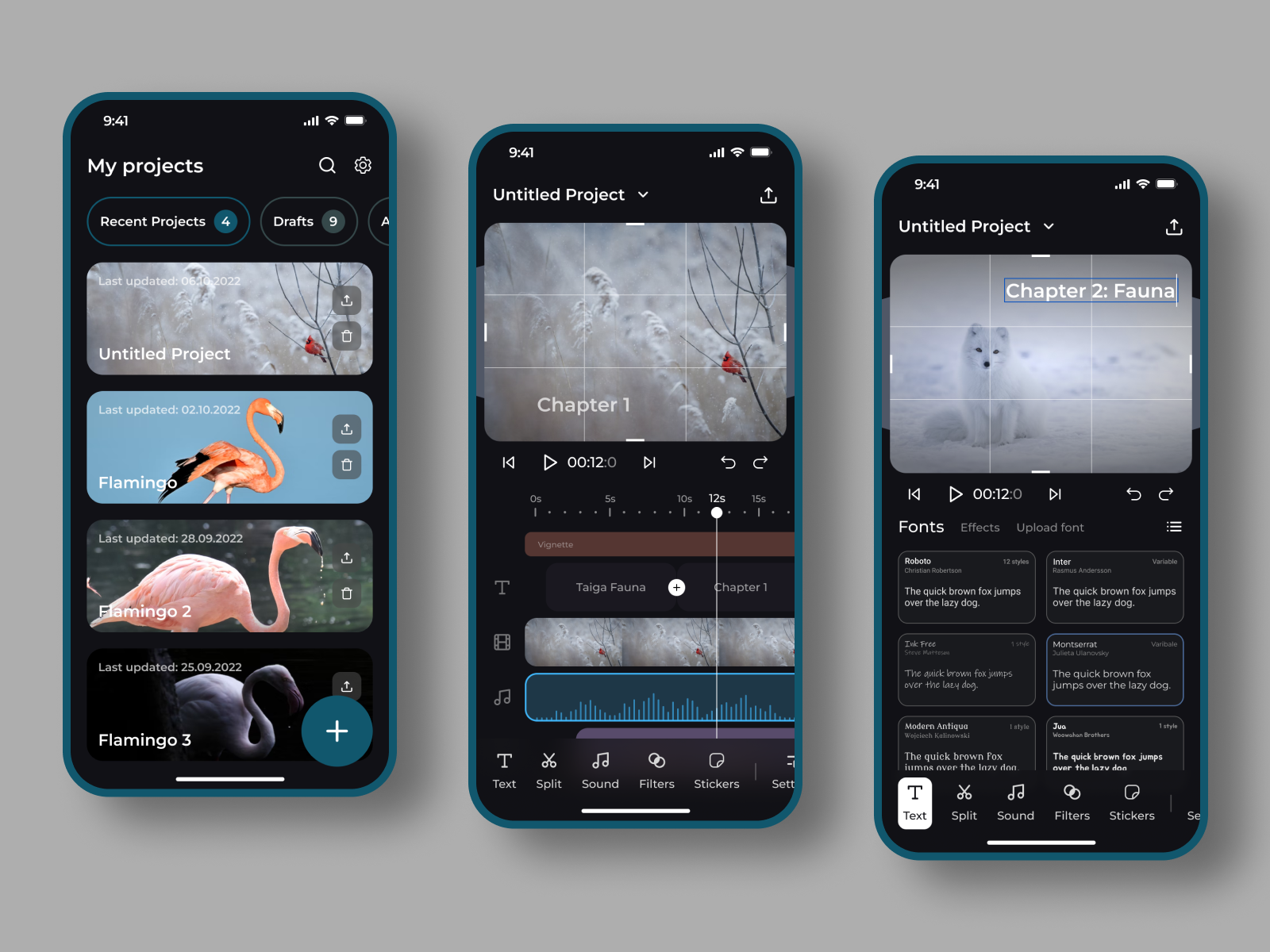 Mobile Video Editor App by Konstantin Yanakhmetov on Dribbble