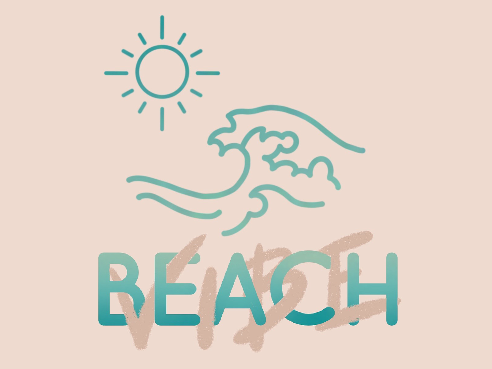 Beach Vibe by Nicole W. Wong on Dribbble