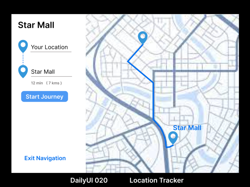Location Tracker by Deepanshu Jhariya on Dribbble