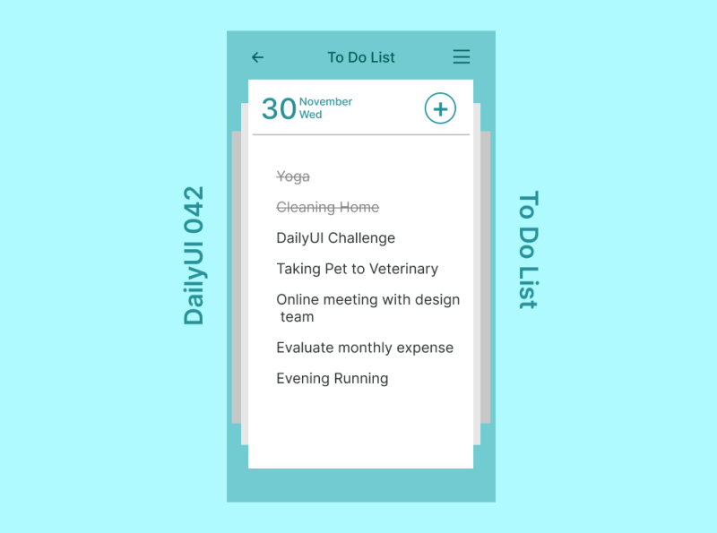 To Do List by Deepanshu Jhariya on Dribbble
