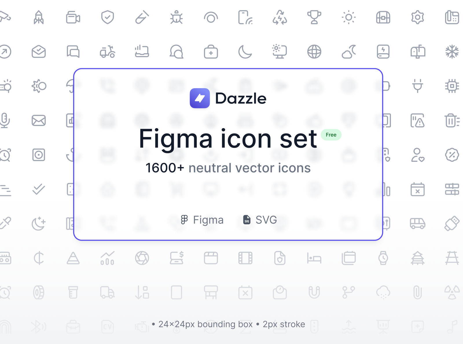 Dazzle-UI Icon set 1600+ for Figma by Temuujin Sh on Dribbble