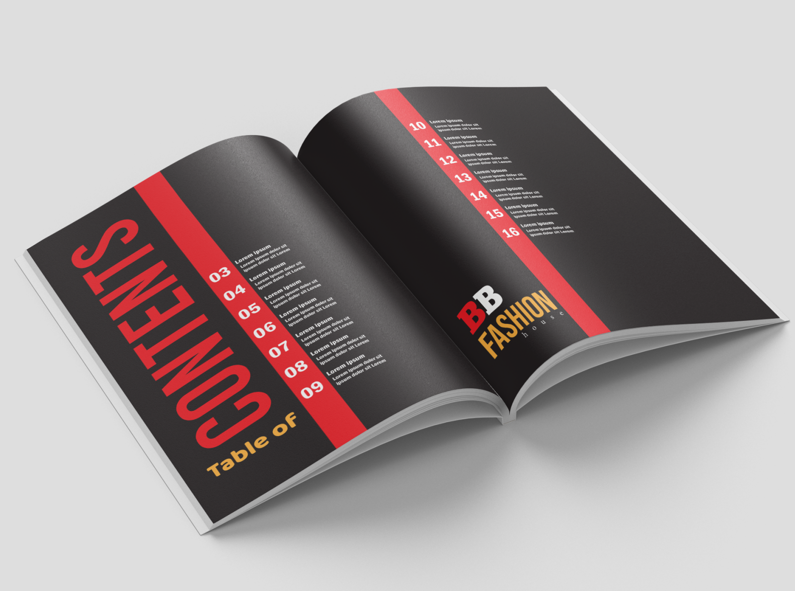 Magazine interior design by Abdur Raup on Dribbble