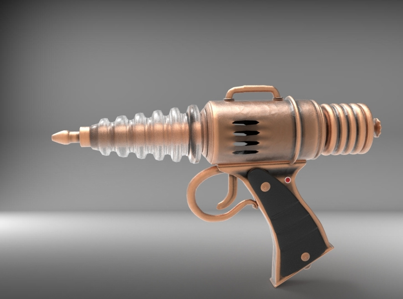 Gaming laser gun by Emcee Em on Dribbble