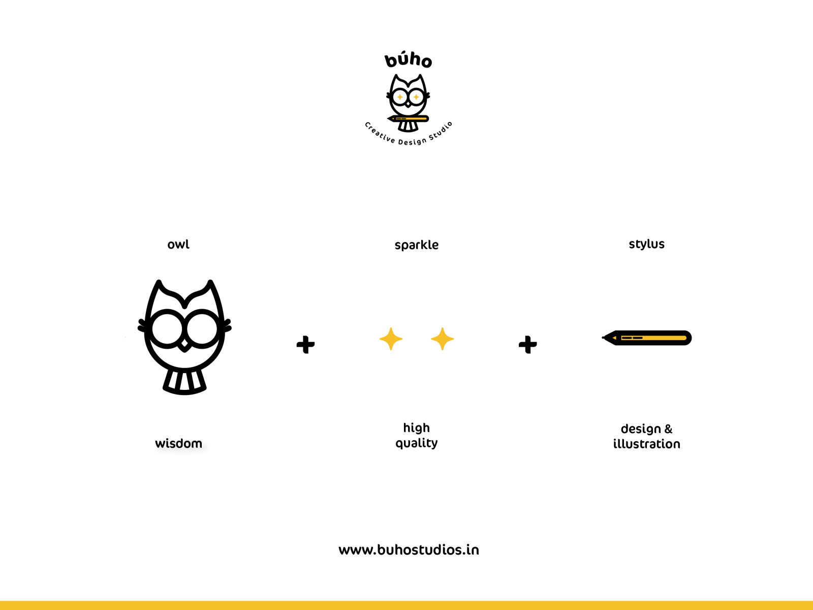 Logo Concept for Búho Studios by Búho on Dribbble