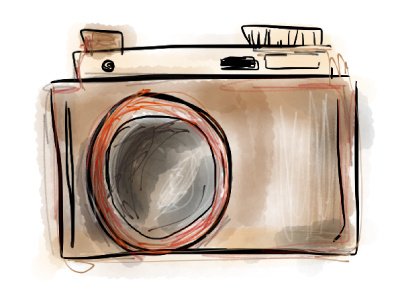 camera icon sketch by vanessa wyler on Dribbble